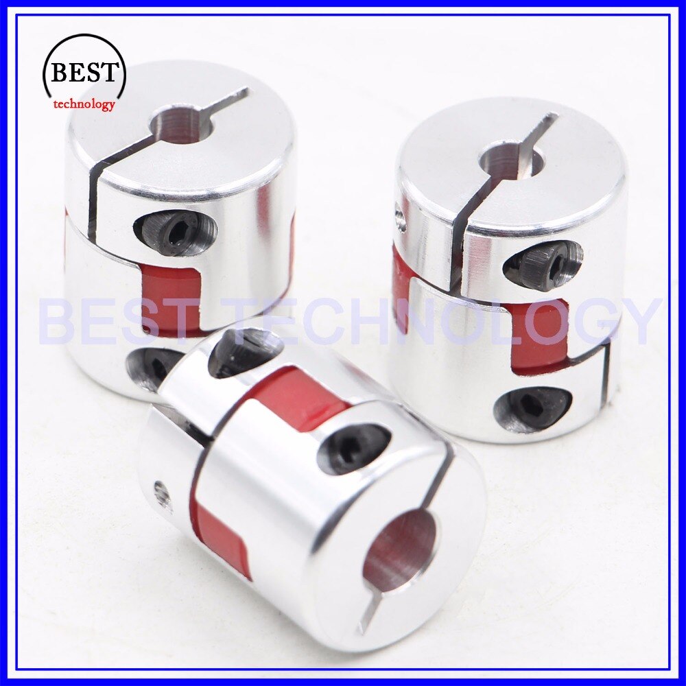 3pcs D=25mm L=35mm Jaw Flexible Coupling Plum coup... – Vicedeal
