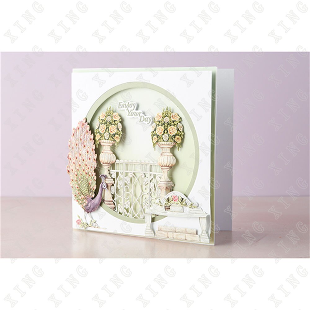 In the Courtyard Collection Metal Cutting Dies Scr... – Grandado