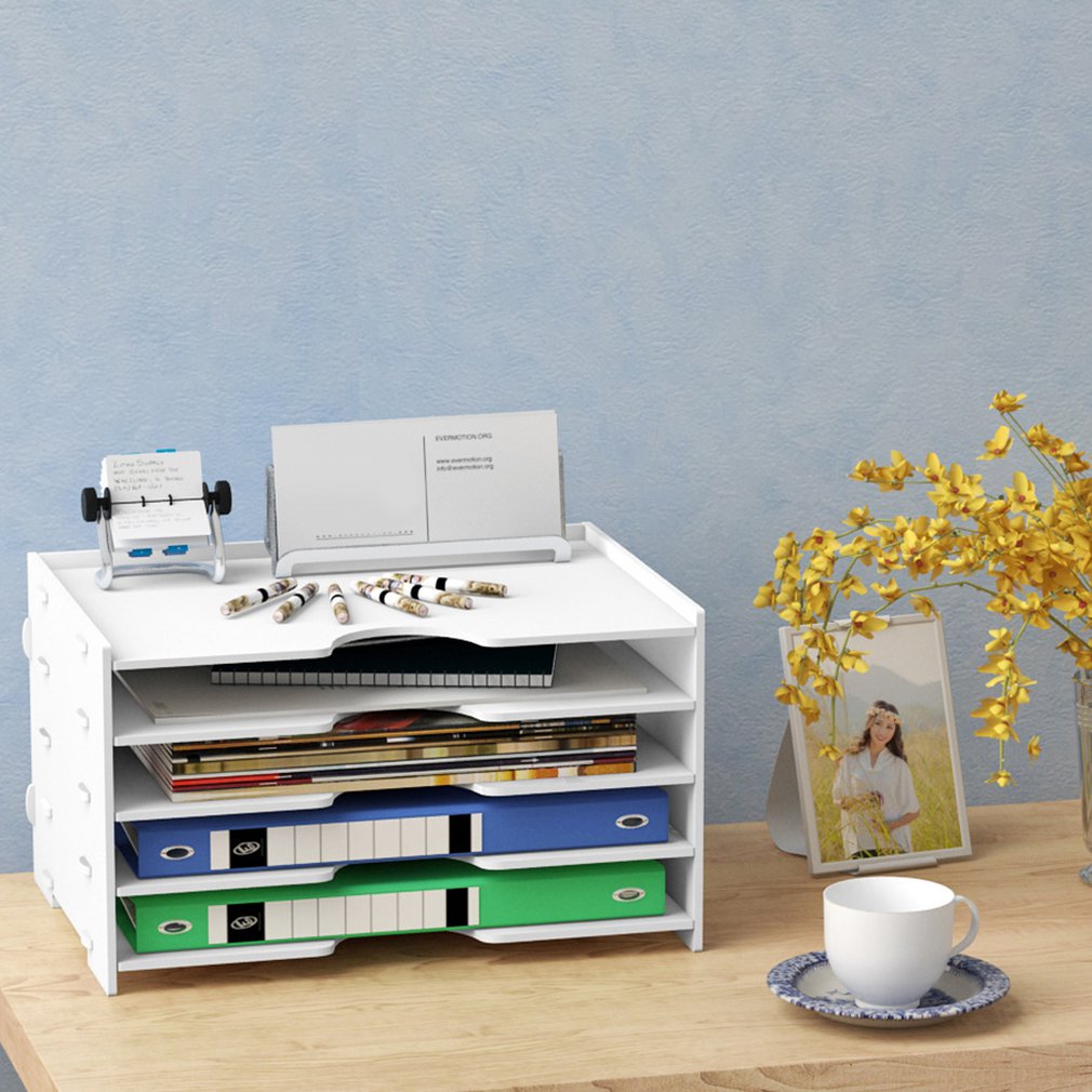 Wooden Storage Boxes For Home Office A4 Paper File... – Grandado