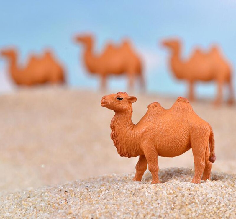 Mini Camel Miniature Figurines Animals Resin Craft... – Vicedeal