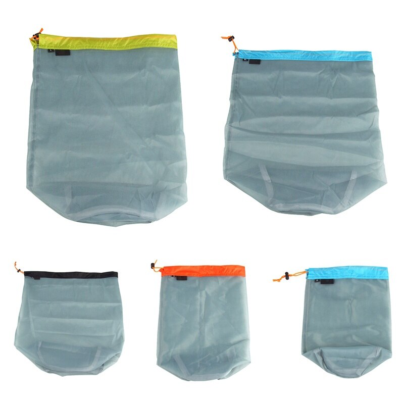 Ultralight Trekkoord Mesh Stuff Sack Opslag Outdoo... – Vicedeal