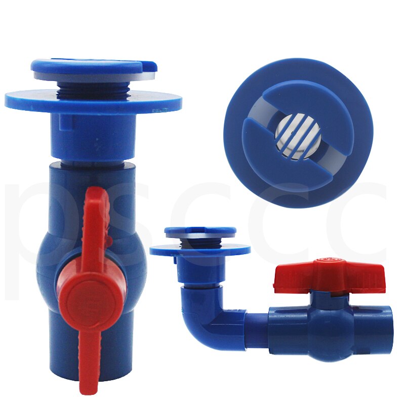 Aquarium Pipe Connectors Fish Tank Water Joint PVC... – Grandado