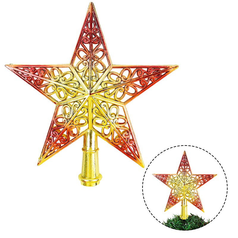 1pc 20cm Christmas Tree Top Star Large 3D Stars Xm... – Vicedeal