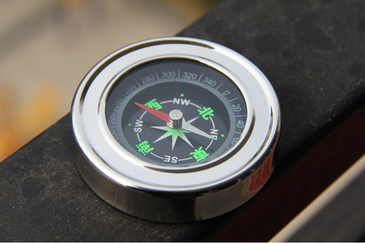 60mm stainless steel metal compass compass – Grandado
