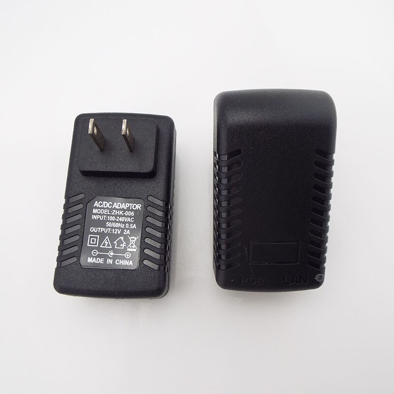 POE Power Supply 12V 2A 2000ma POE Injector Ethern... – Grandado
