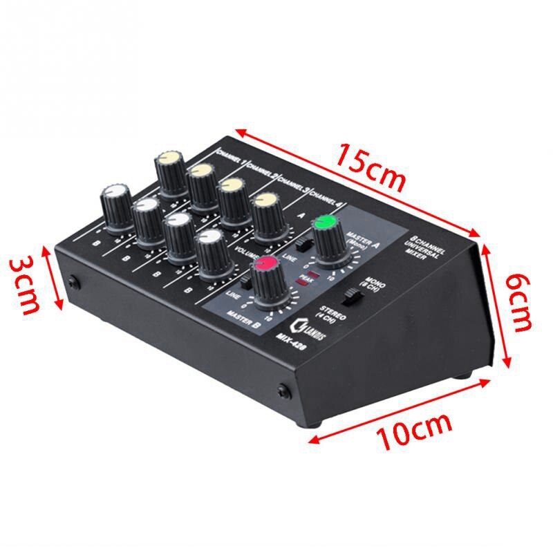 8 Channel Sound Universal Digital Mixer Adjusting ... – Vicedeal