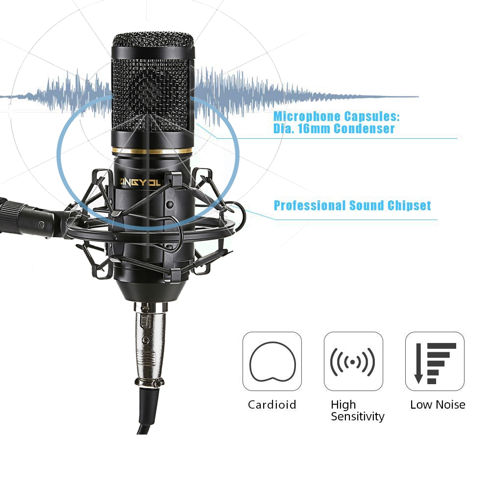 bm 800 studio microphone cardioid studio vocal rec... – Grandado