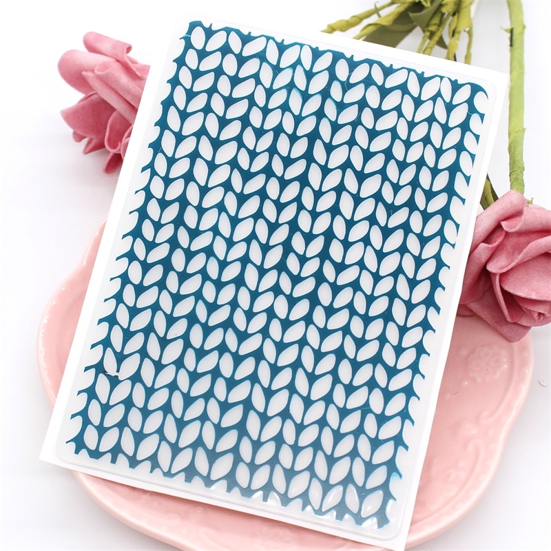 KSCRAFT Leaves Plastic Embossing Folders for DIY S... – Vicedeal