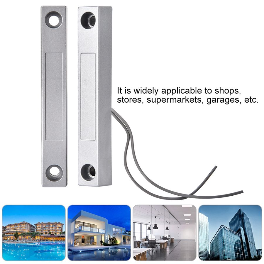 MR-58 Wired Rolling Door Magnetic Contact Sensor A... – Grandado