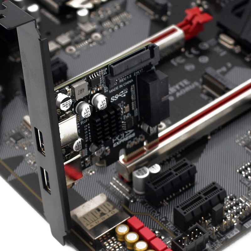 Pcie To Usb3.0 Expansion Card 2-port USB 3.0 19pin... – Vicedeal
