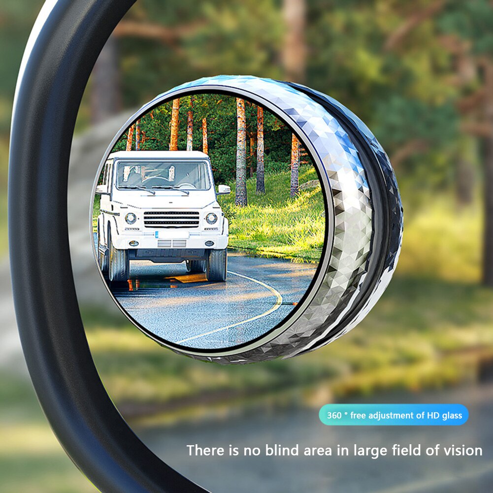 2x Blind Spot Mirror 2 inch Round Glass Convex AF ... – Vicedeal