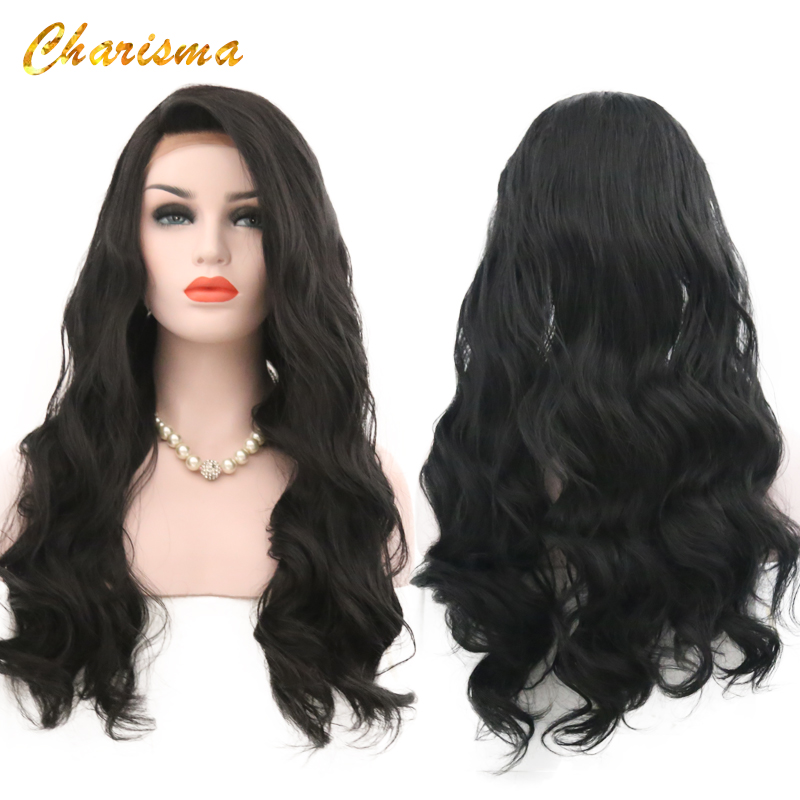 Charisma Long Body Wave Synthetic Lace Front Wig B... – Grandado