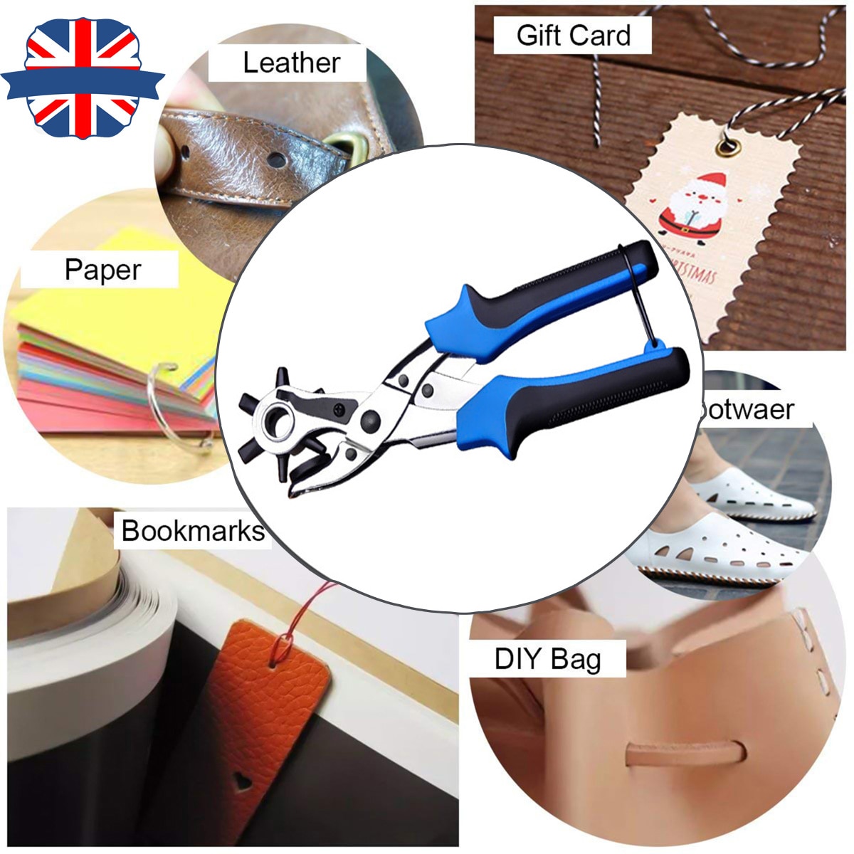 Punch Tang Gat Ponsmachine Ronde Gat Perforator To... – Grandado