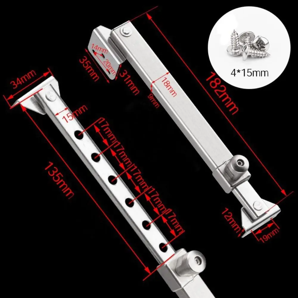 Telescopic Windproof Brace Stopper Stainless Steel... – Grandado