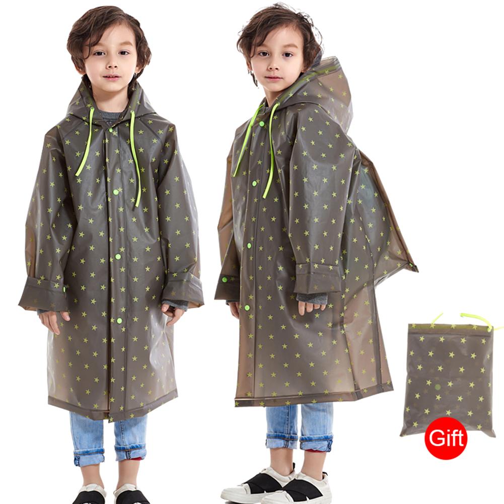 Children Kids Raincoat Impermeable Poncho EVA Hood... – Vicedeal