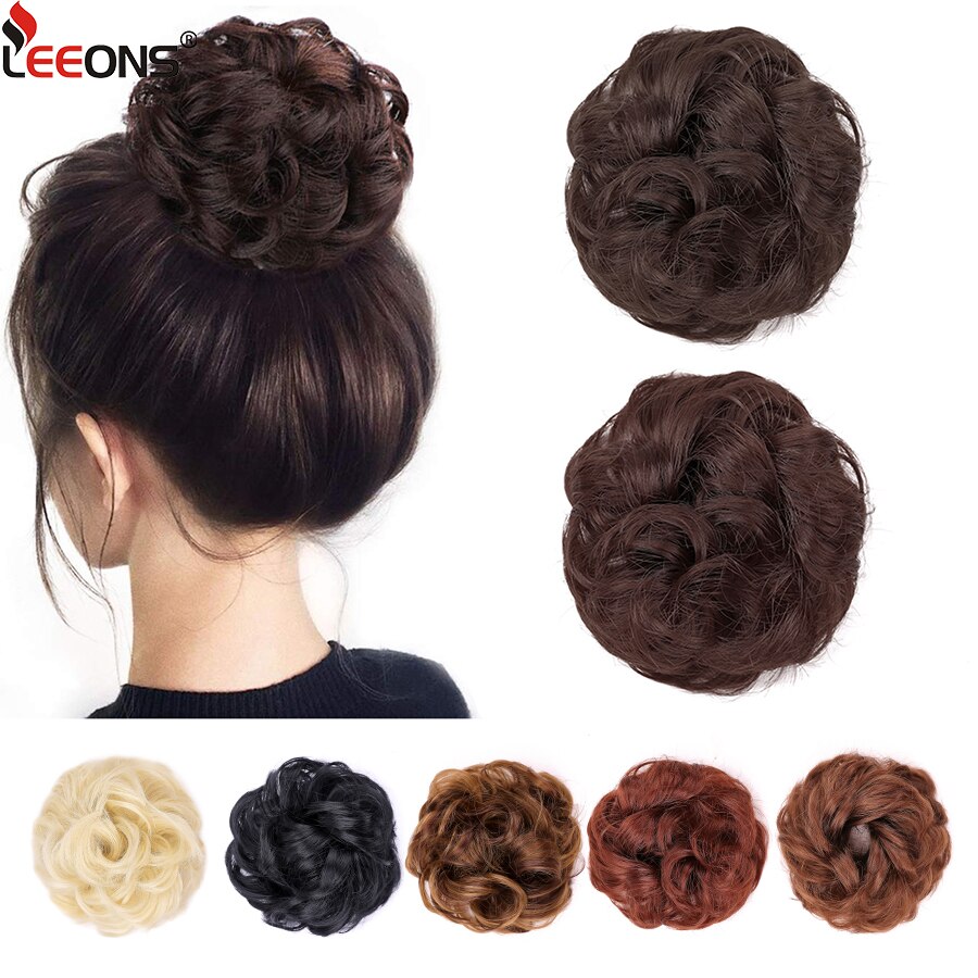 Leeons Synthetic Chignon 1Pcs Messy Hair Bun Hair ... – Vicedeal