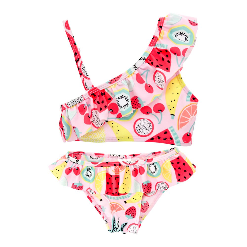 KAVKAS Lovely Girl Fruit Print Swimwear Baby Girl ... – Grandado