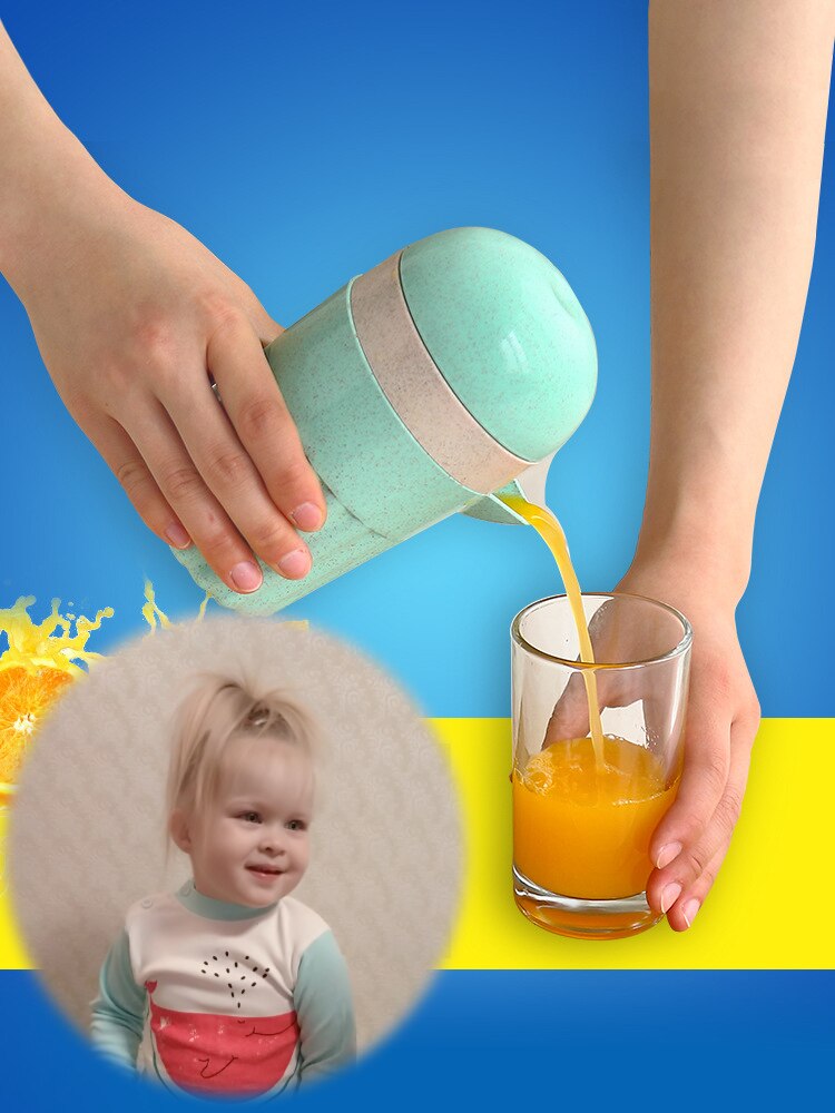 Kinderen handleiding sap cup mini juicer draagbare... – Grandado