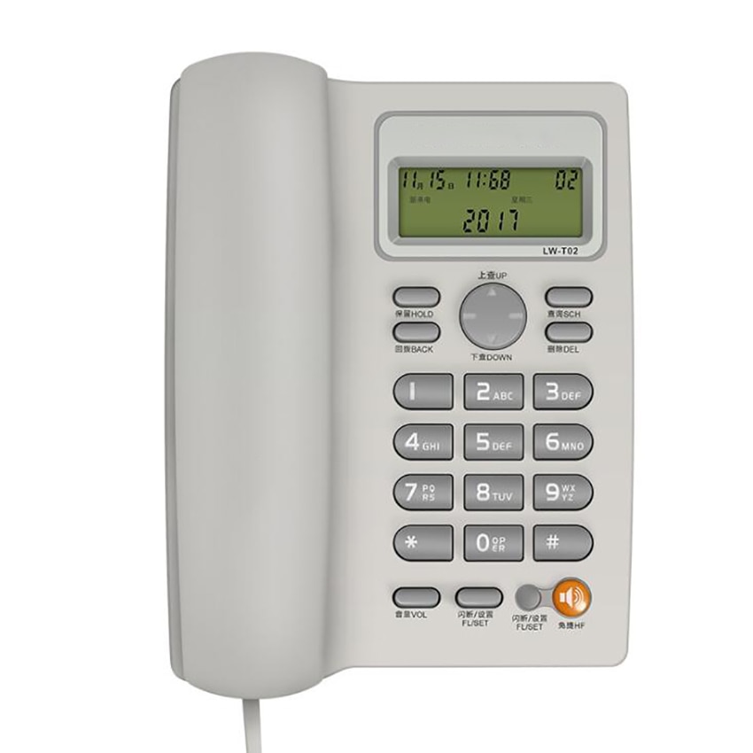 Desktop Corded Telephone with Caller ID, Adjustabl... – Grandado