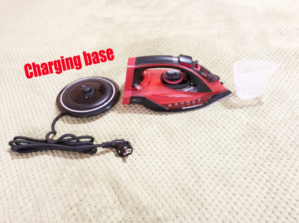 Cordless Wireless Charging Portable Steam Iron 5 S... – Grandado