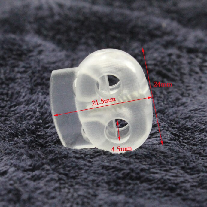 10pcs Pack Cord Lock Bean Toggle Clip Stopper Plas... – Grandado