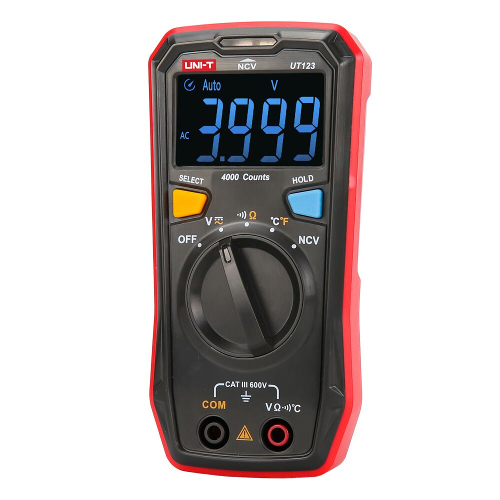 UNI-T UT123 Multimètre Numérique EBTN Couleur Affi... – Grandado