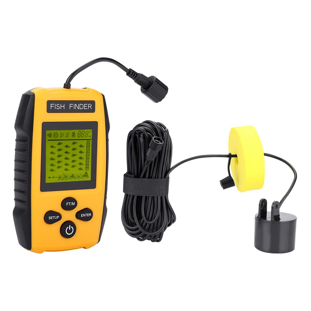 Portable 100M LCD Fish Finder with Sonar Sensor Fi... – Grandado