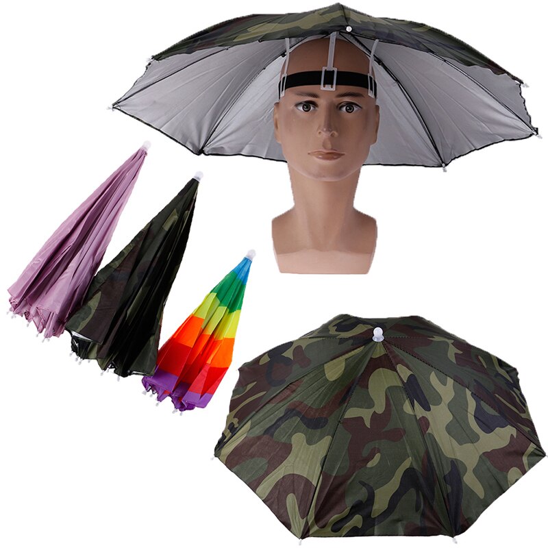 Outdoor Opvouwbare Parasol Hoed Golf Camping Hoofd... – Grandado
