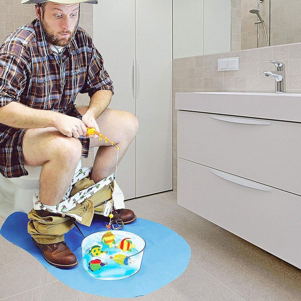 Mini Toilet Plastic Fishing Game Set Potty Time Fi... – Grandado