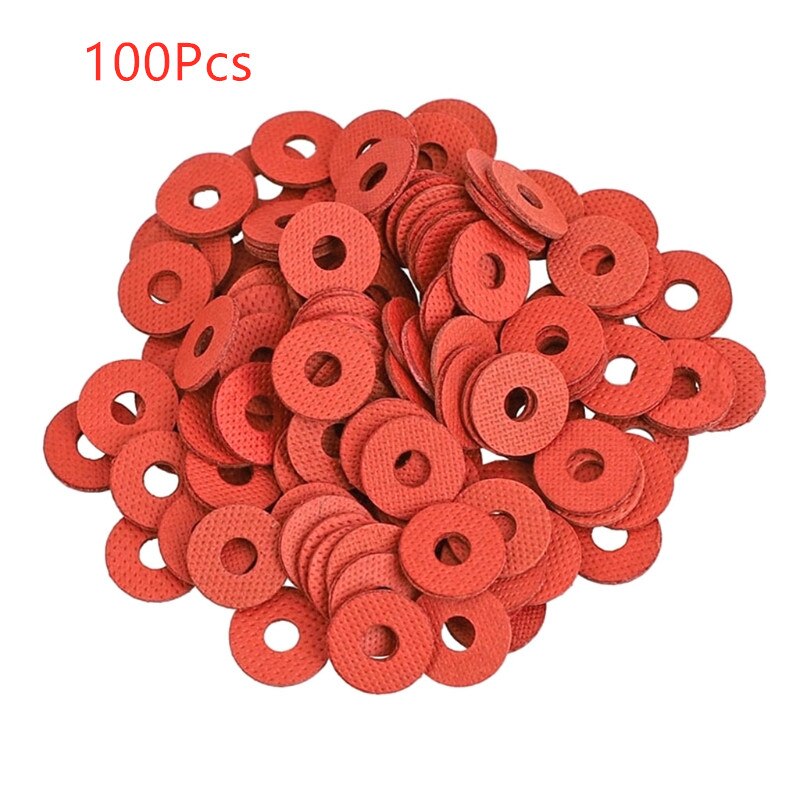 11UB 100Pcs Insulation Red Steel Paper Fast bar Pa... – Vicedeal