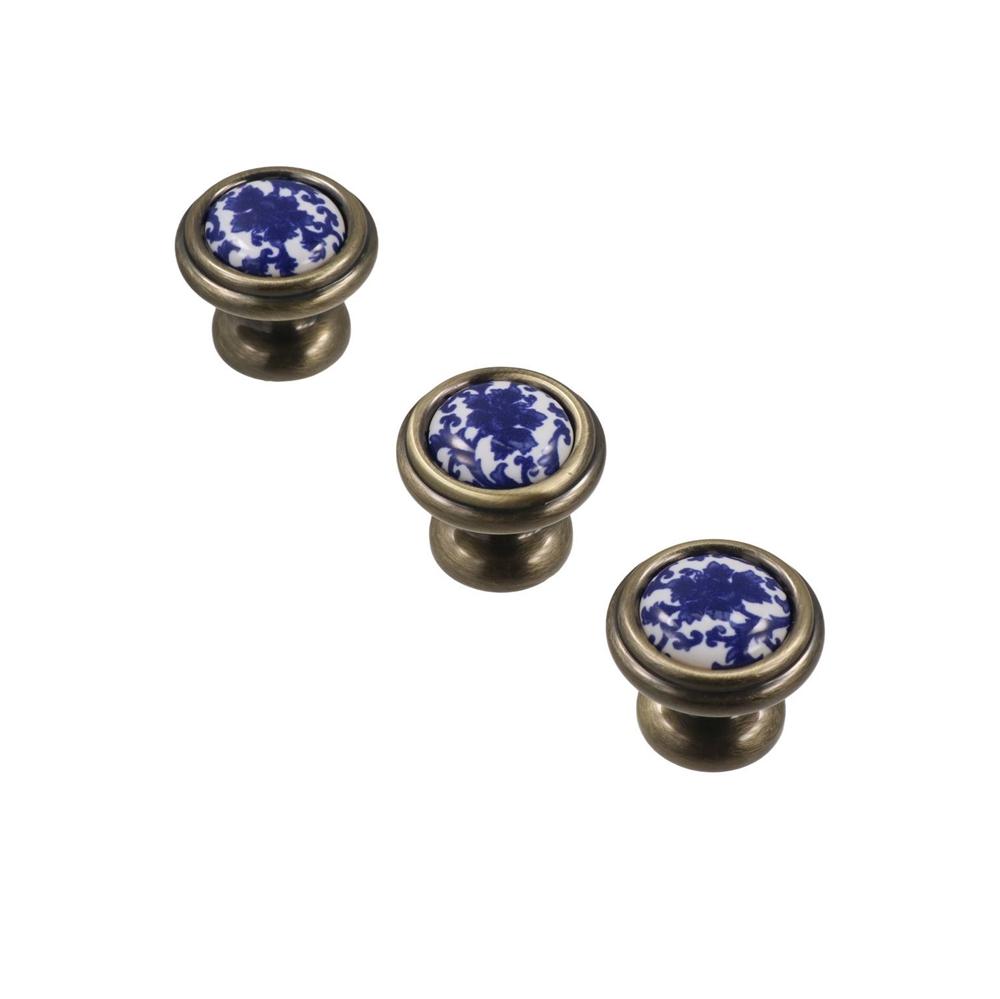 Porcelain Flowers Blue And White Furniture Antique... – Grandado