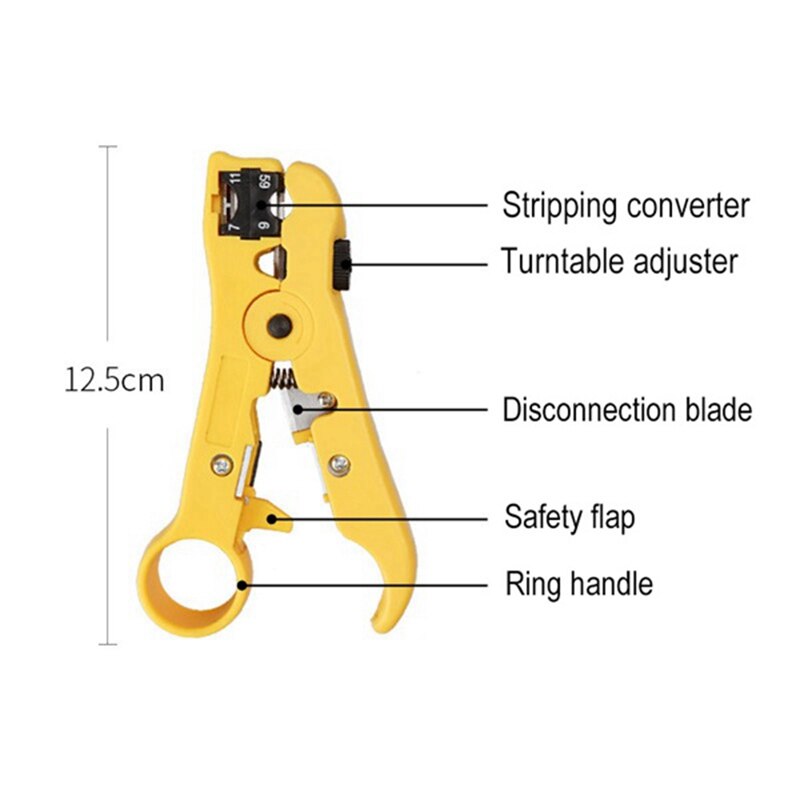 Rj45 Pliers Crimper Cat5 Cat6 Cat7 Network Tool Rg... – Grandado