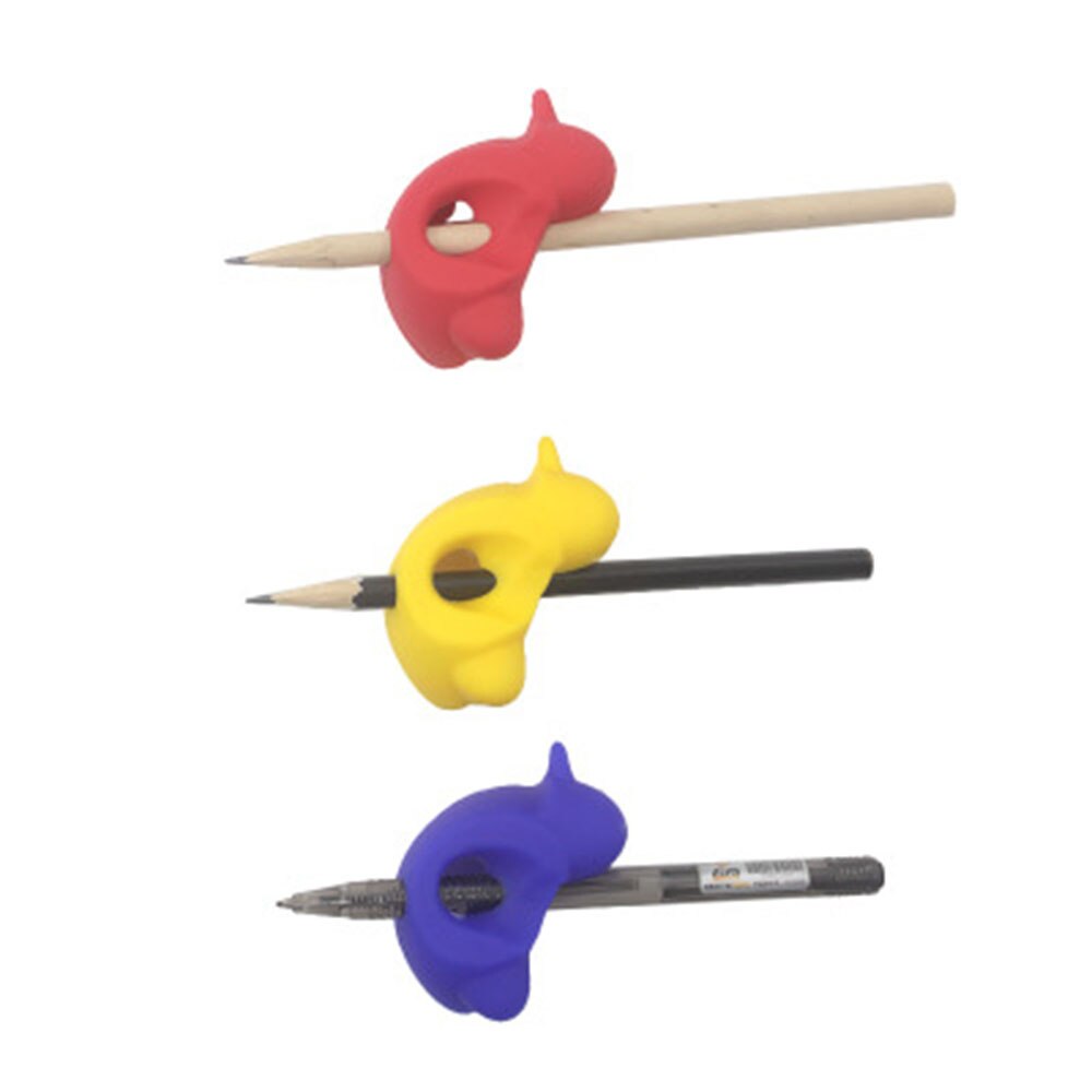 1Pcs Silicone Bird Shaped Hold Pen Device Child St... – Vicedeal