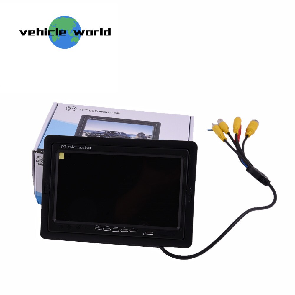 7 Inch Tft Lcd Monitor With 4av Input Monitor Grandado