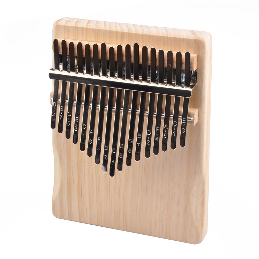Eco-friendly No Paint Kalimba 17 Keys Pine Wood Mb... – Grandado