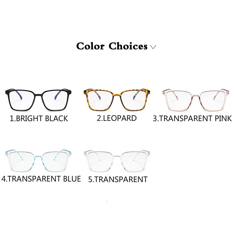 Women Men Transparent Computer Glasses Spectacles ... – Grandado