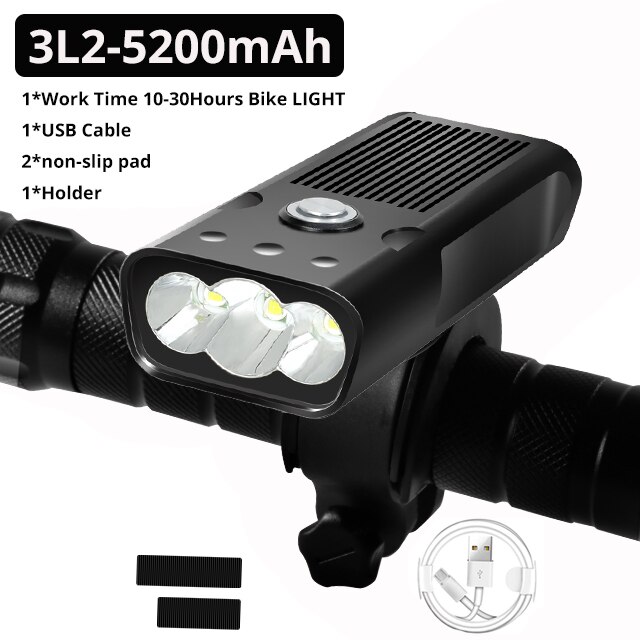 TRLIFE XHP90 Bike Licht USB Aufladbare LED 5200mAh... – Vicedeal