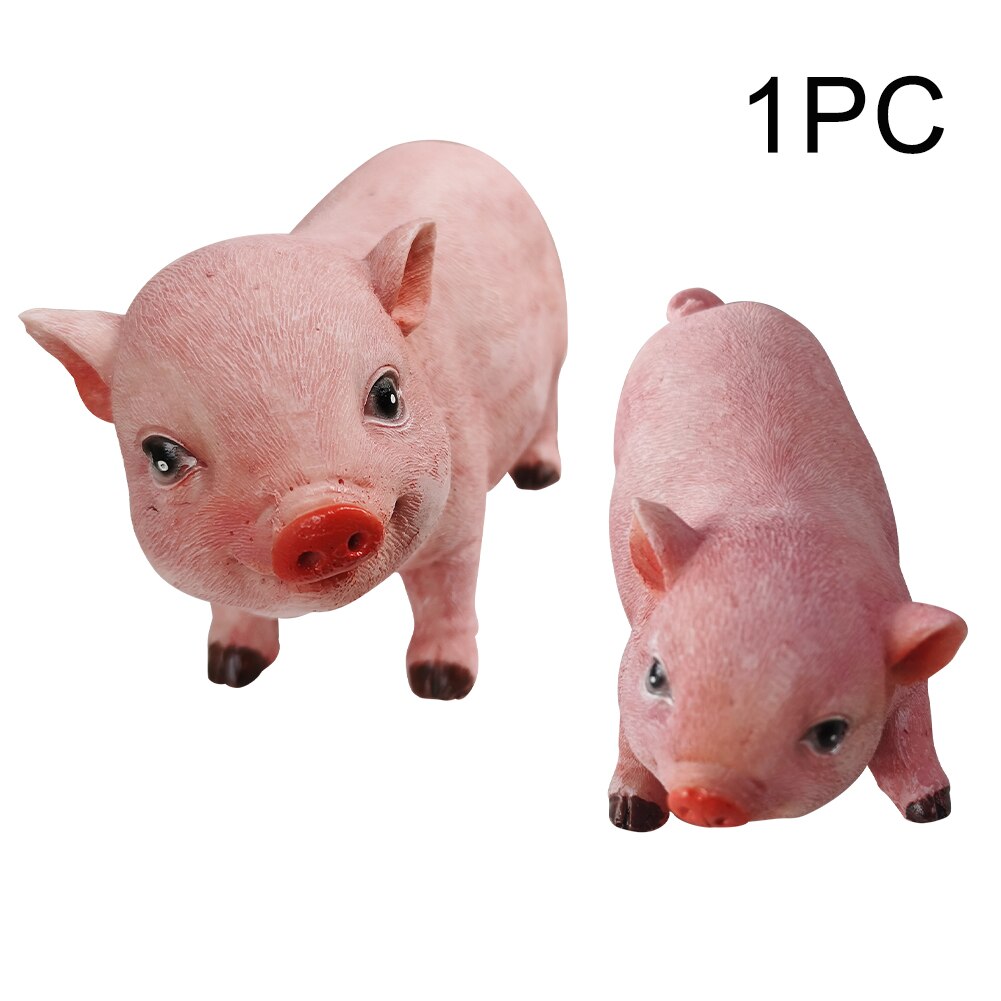Display Waterproof Garden Gnome Sculpture Pig Stat... – Grandado