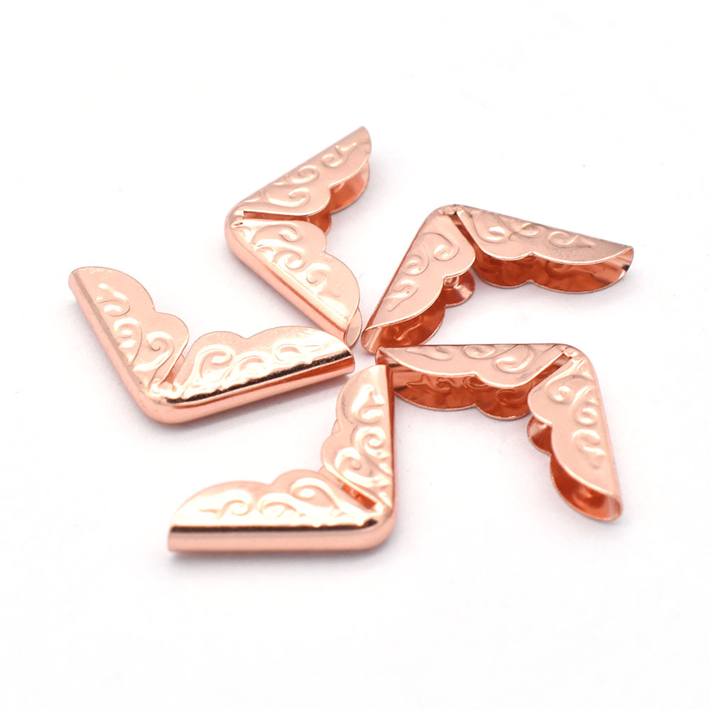 Rose Gold Book Corner Metal Book Protector Protect... – Grandado