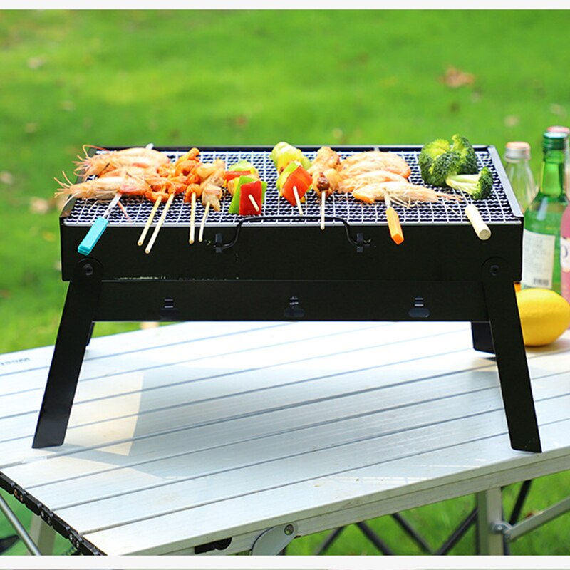 Outdoor Grill BBQ Mini Barbecue Grill Stainless St... – Vicedeal
