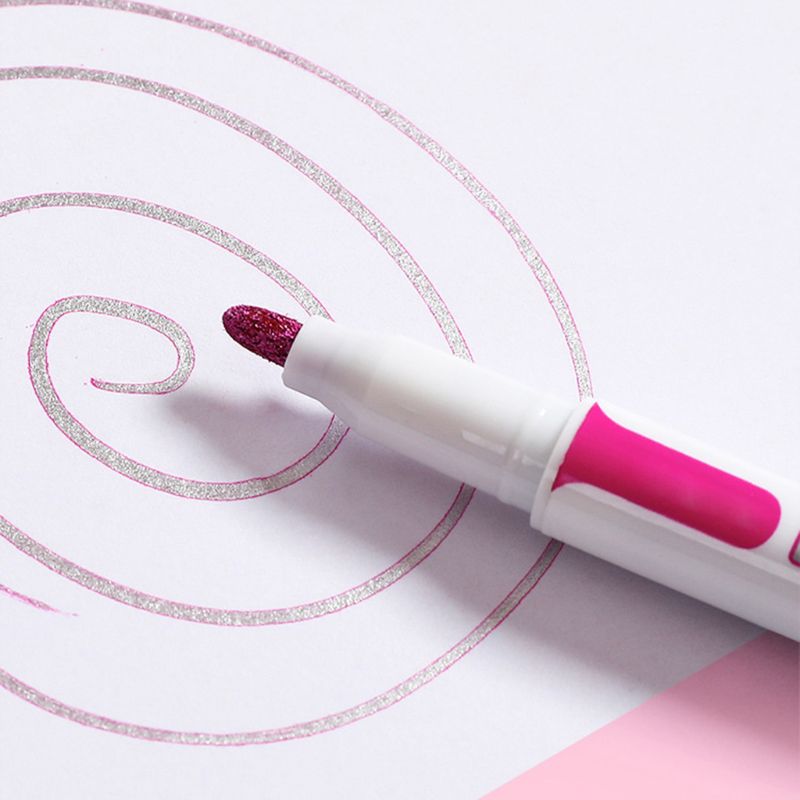 8Pcs Colorful Marker Pen Drawing Double Line Outli... – Grandado