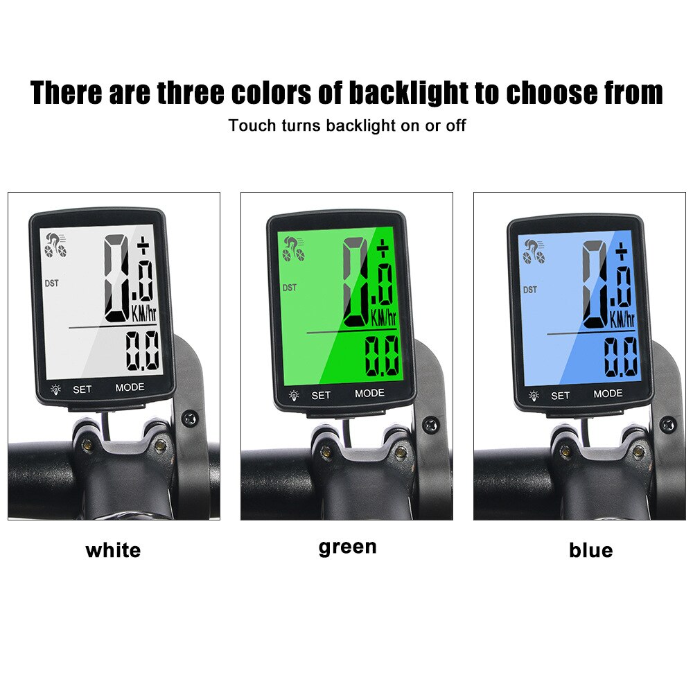 Bicycle stopwatch 2.8-inch large screen Chinese an... – Grandado