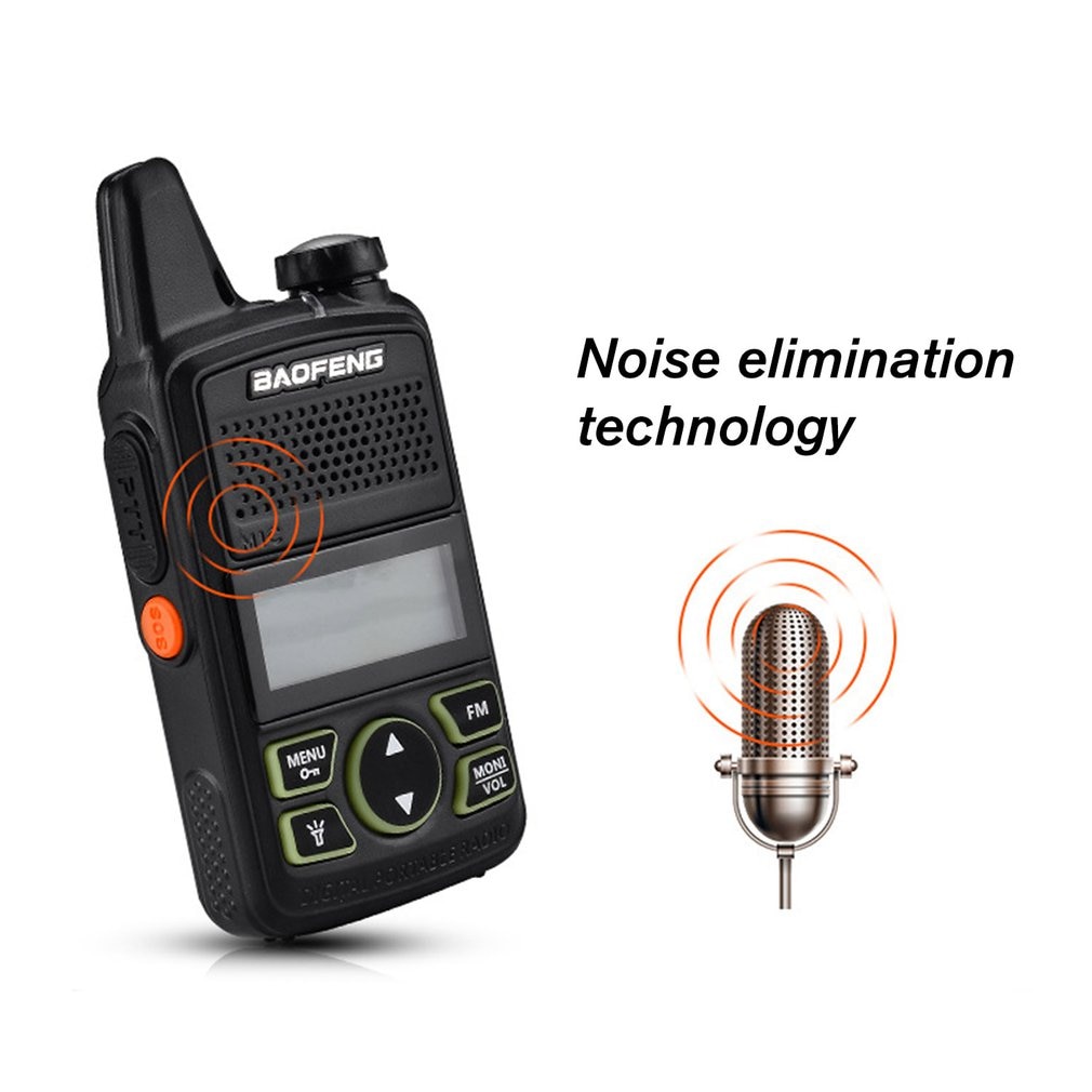 BAOFENG T1 MINI Two Way Radio BF-T1 Walkie Talkie ... – Grandado