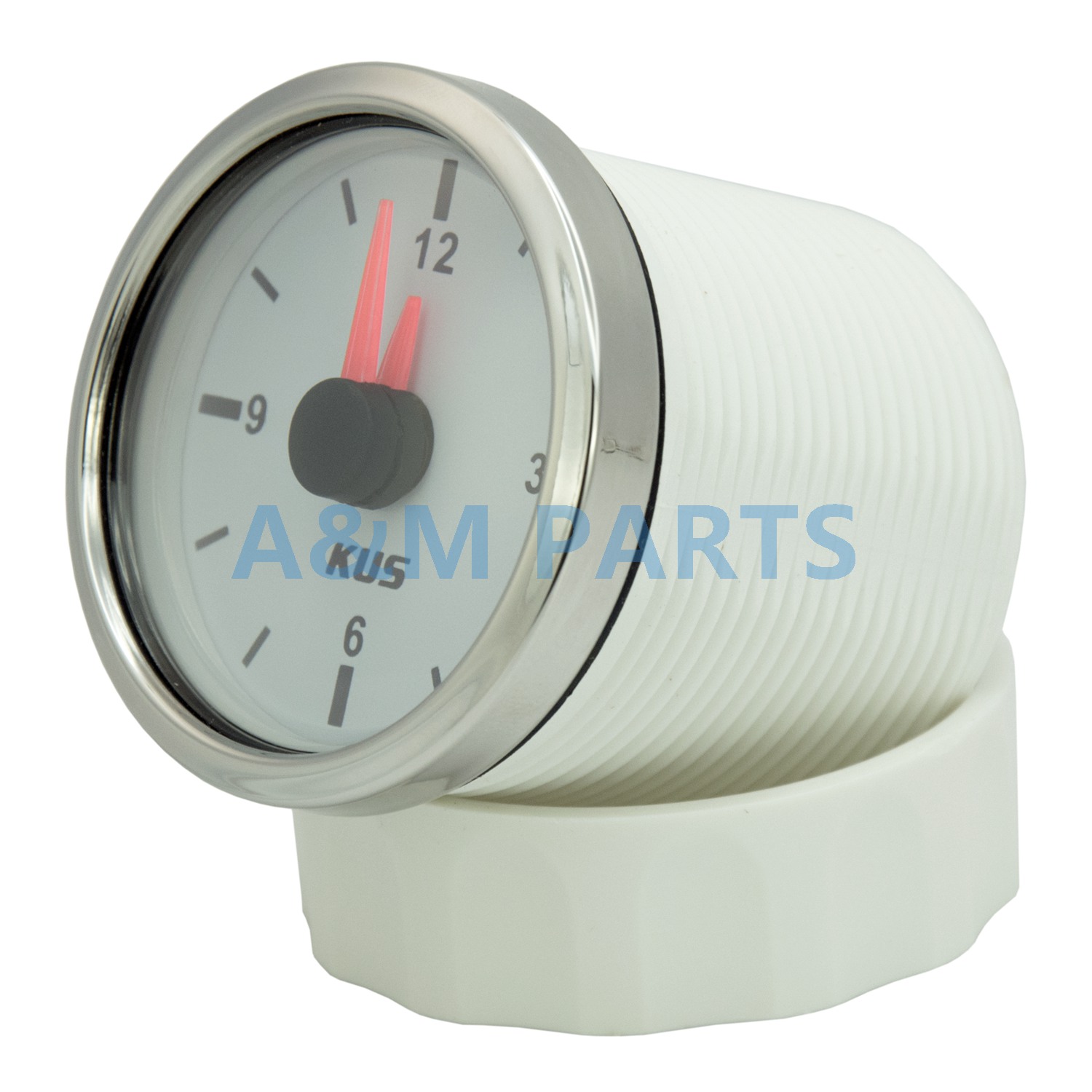 KUS Marine Quartz Clock Boat Car RV Hour Gauge Whi... – Grandado