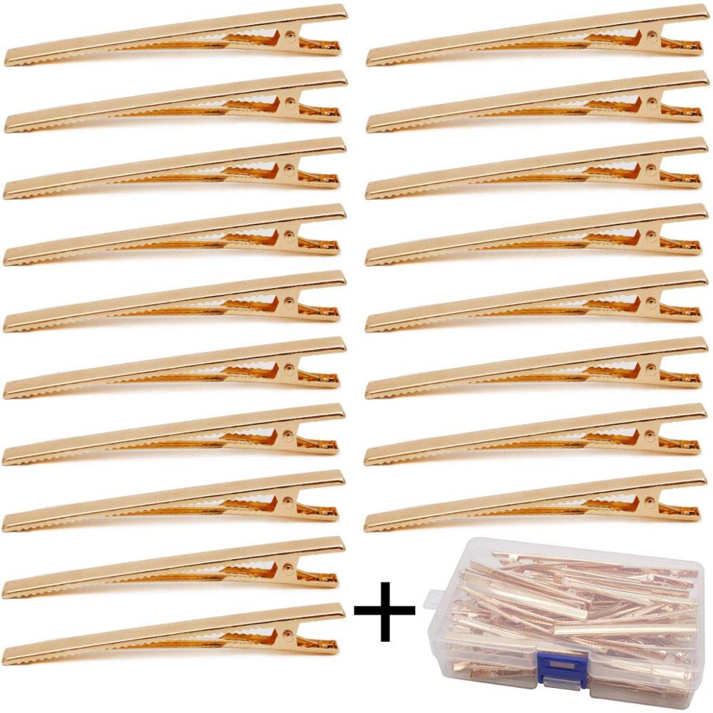 3,15 Zoll Gold Alligator Clips für DIY BöGen 60 St... – Grandado