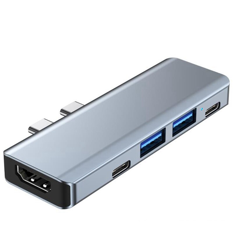 Usb Type C Hub Naar Hdmi-Compatibel Mst 4K Usb C H... – Vicedeal