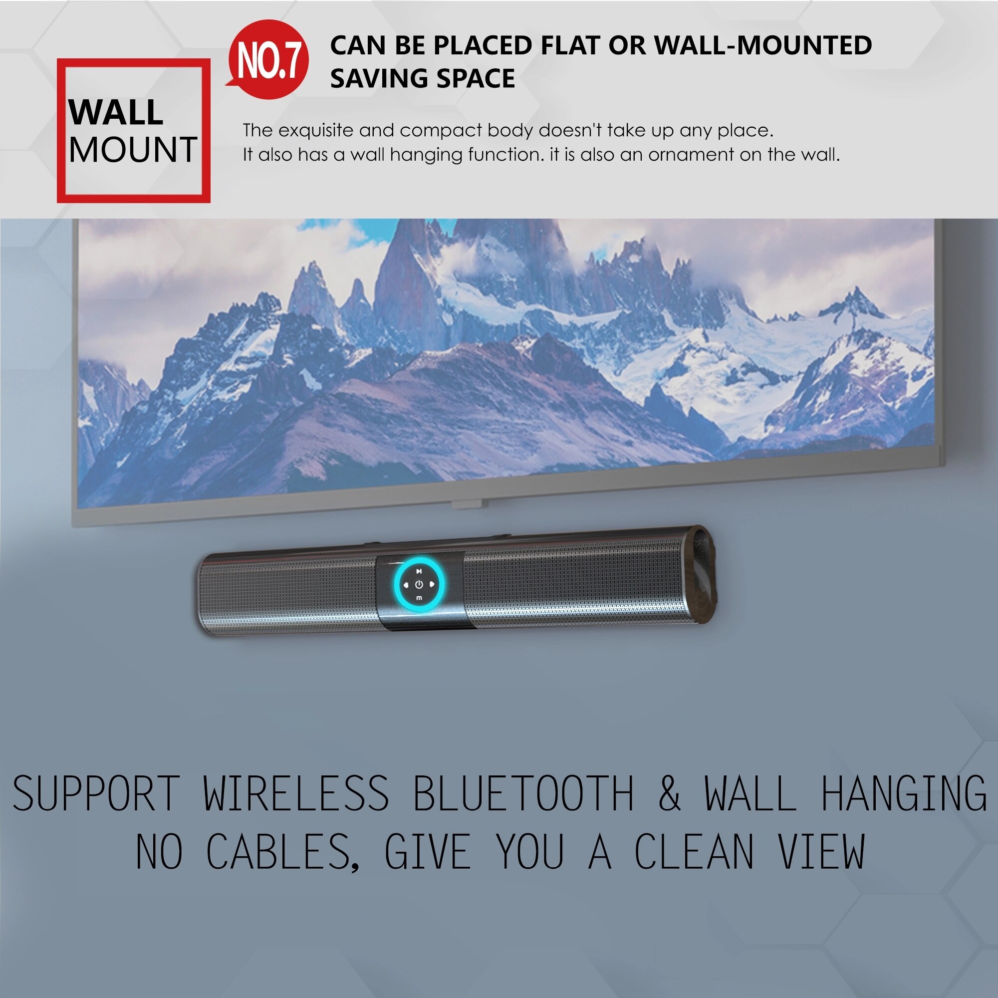 Bar TV Soundbar Column Home Theater Portable Bluet... – Vicedeal