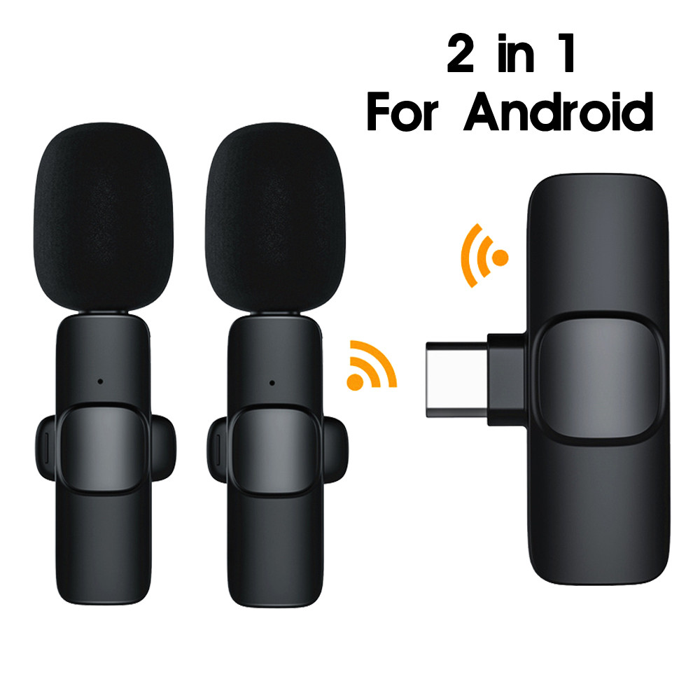Wireless Lavalier Microphone 360 Pickup Noise Remo... – Vicedeal