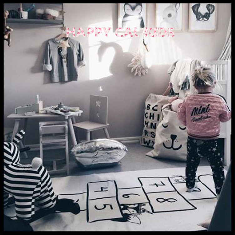 Baby Hopscotch Game Mat Kids Activity Play Gym Mat... – Grandado