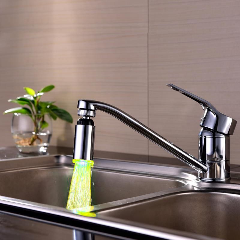 360° Rotary Water Faucet Colorful Changing Shower ... – Vicedeal